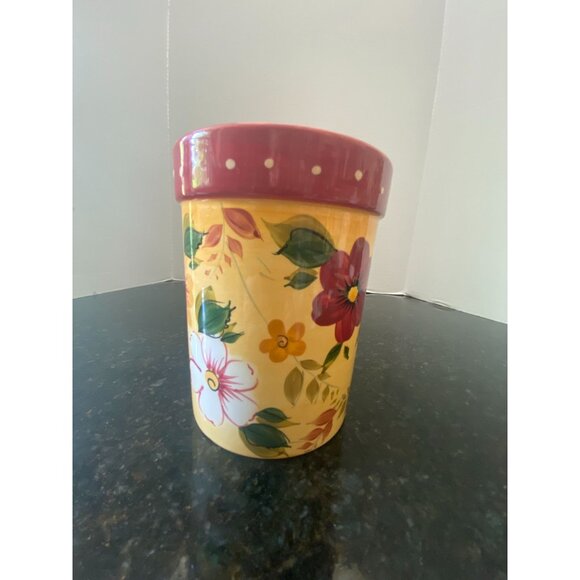 Oneida | Kitchen | Oneida Sunset Bouquet Hand Painted 6 High Utensil ...